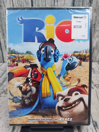 Rio (DVD, 2011, Widescreen) Jesse Eisenberg, Anne Hathaway - Brand New ...