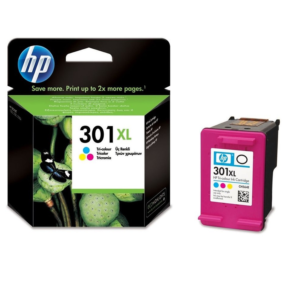 Genuine HP 301 Combo / 301XL Black & Colour Ink Cartridges *Choose your ...