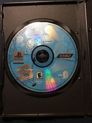 PS1 SpongeBob SquarePants: SuperSponge (Sony PlayStation 1) Tested ...