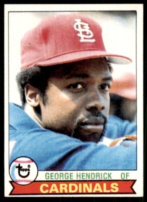 1979 Topps George Hendrick Baseball Cards #175 | eBay
