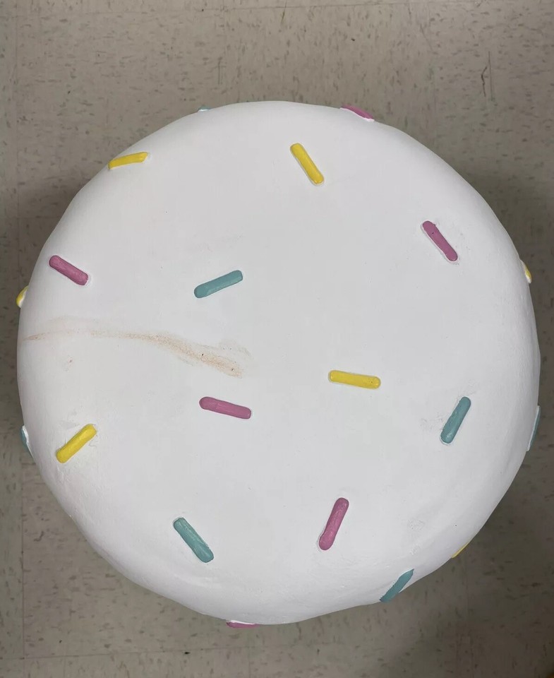 Pastel Donut Stack Stool Giant Oversize Frosted Sprinkle TikTok Viral ...