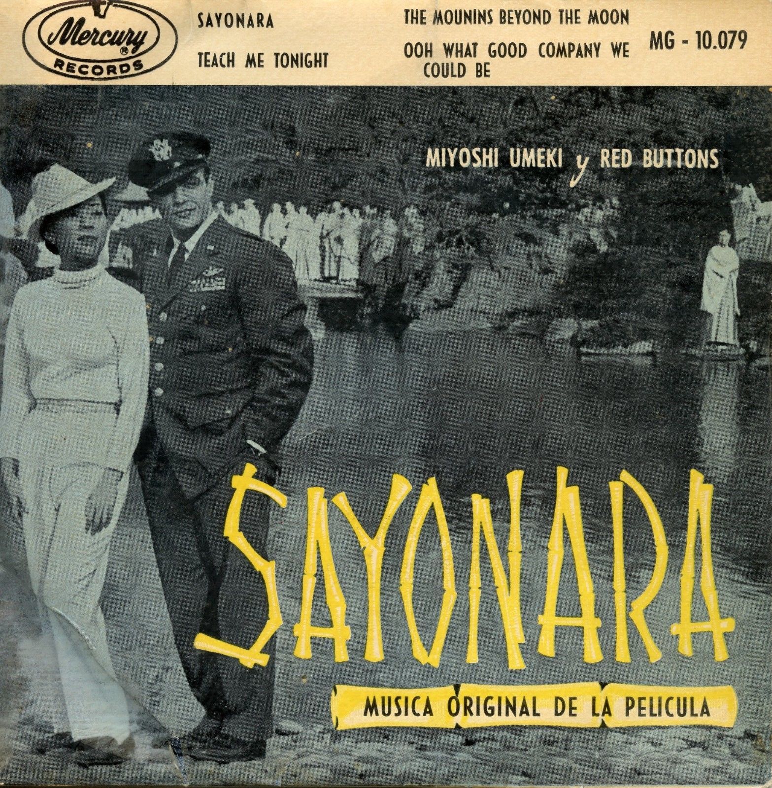MIYOSHI UMEKI & RED BUTTONS / Sayonara / MERCURY MG-10.079 Pres Spain ...