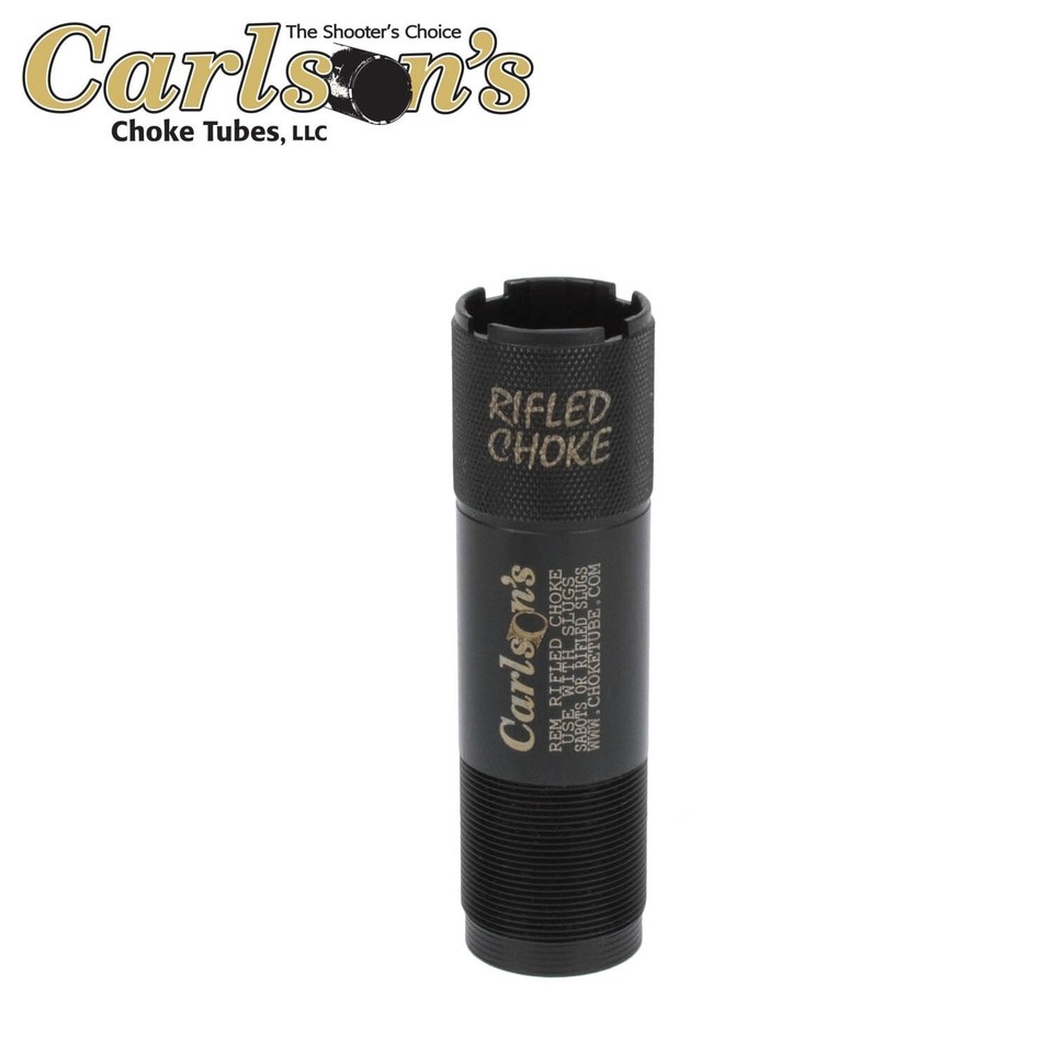 Carlson's 12GA Remington Rifled Shotgun Slug Choke Tube, Black - 40020 ...