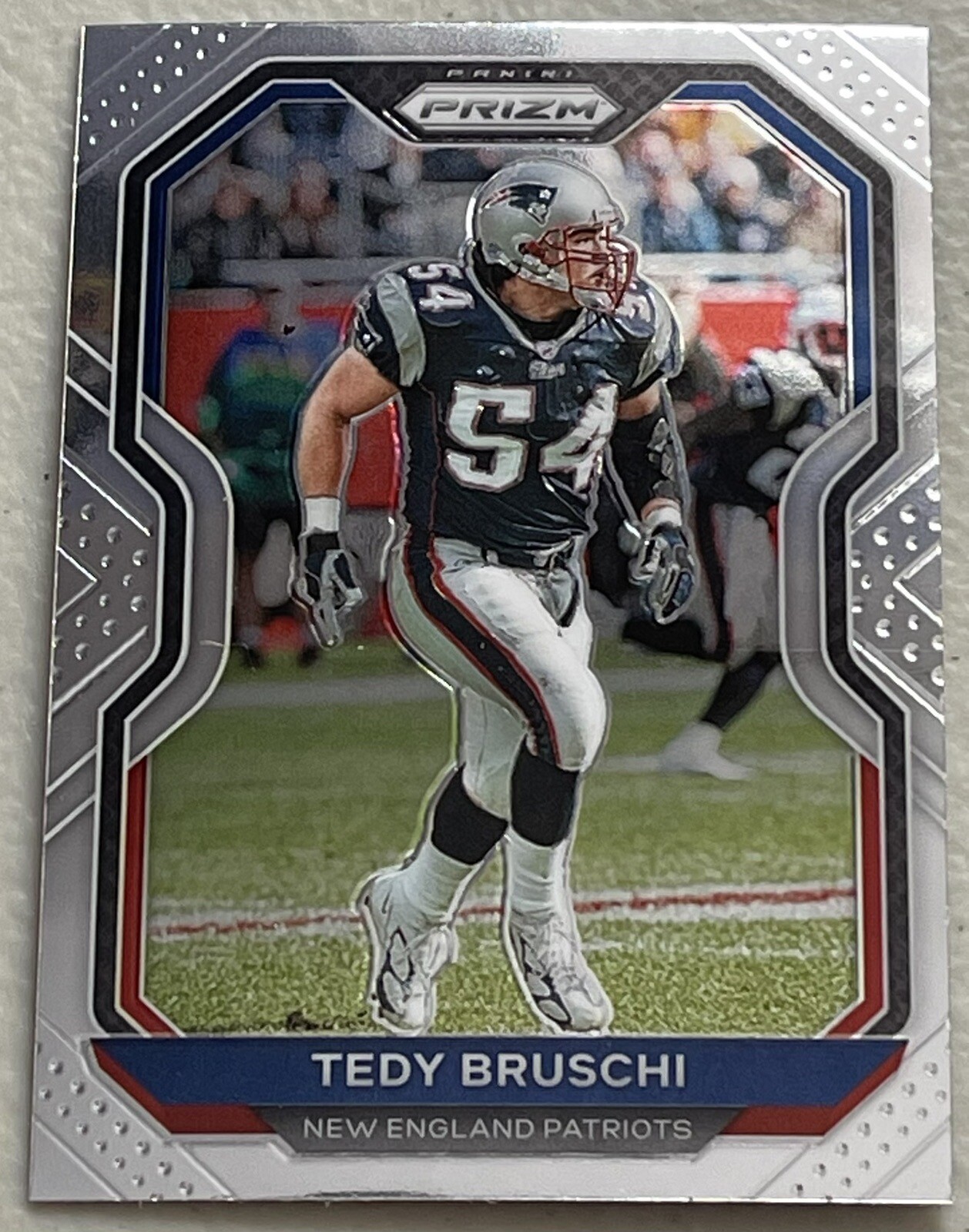 2020 Prizm Base #26 Tedy Bruschi - New England Patriots | eBay