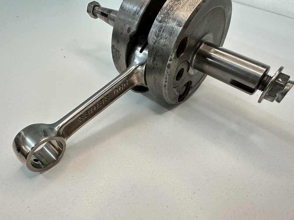 USED 90 1990 YAMAHA YZ125 YZ 125 CRANKSHAFT CRANK W IMS PRO SERIES ROD ...