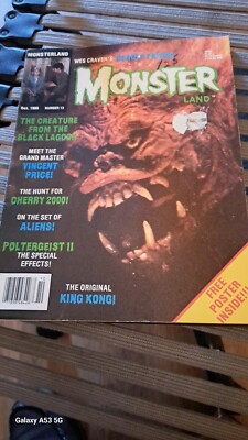 Wes Craven’s Monsterland Magazine #13 October 1986 Deadly Friend | eBay