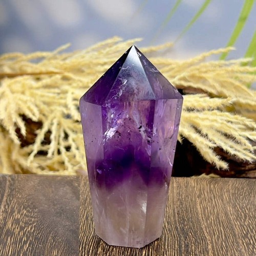 Amethyst Tower Crystal Generator Gemstone 127g 77mm | eBay Australia