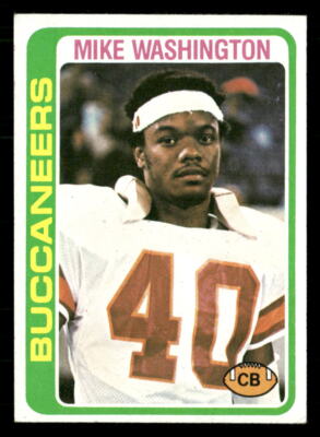 1978 Topps #48 Mike Washington - Excellent | eBay