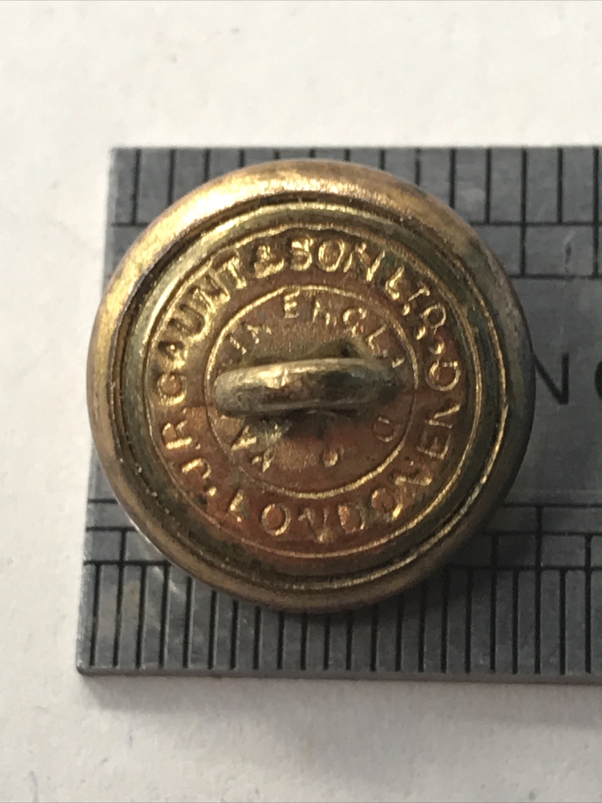 Antique 5/8” US Navy Civil War Uniform Coat Button J.R. Gaunt & Son Ltd ...