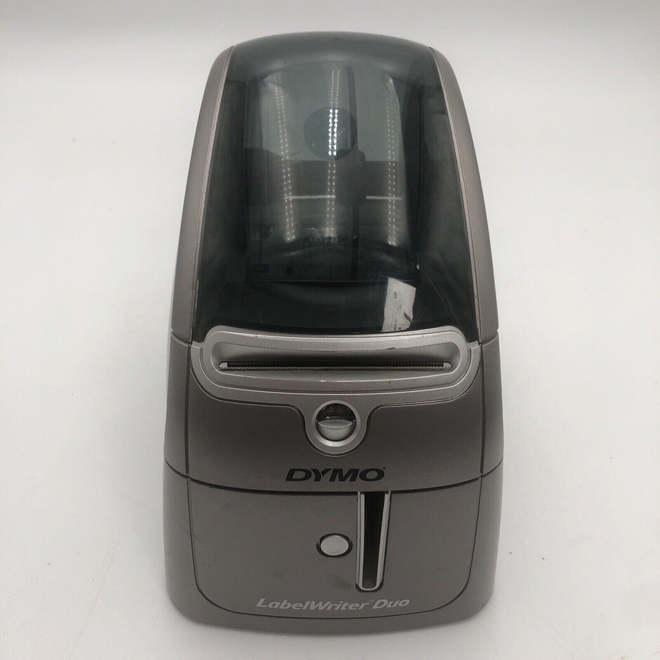B-1733 DYMO LABELWRITER DUO (MODEL 93105) USB included no pwr sply FREE ...