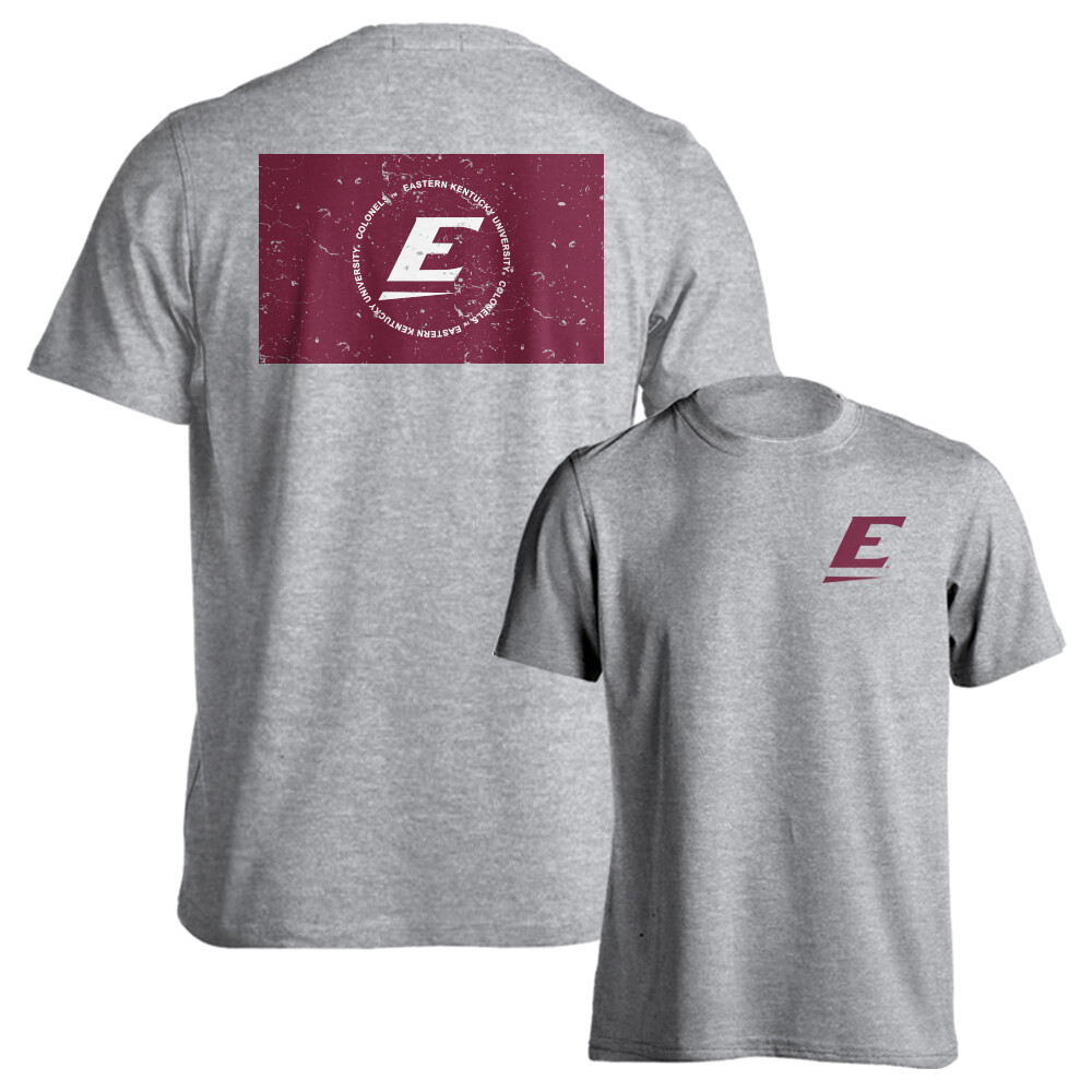 Eastern Kentucky University EKU Colonels State Flag Logo Short Sleeve T ...