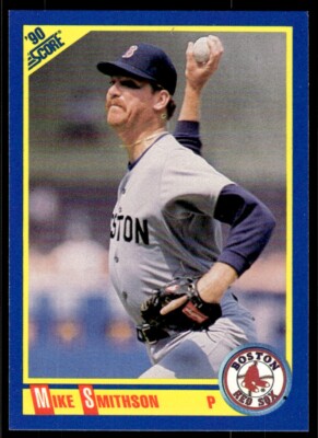 1990 Score Baseball Card Mike Smithson Boston Red Sox #512 | eBay