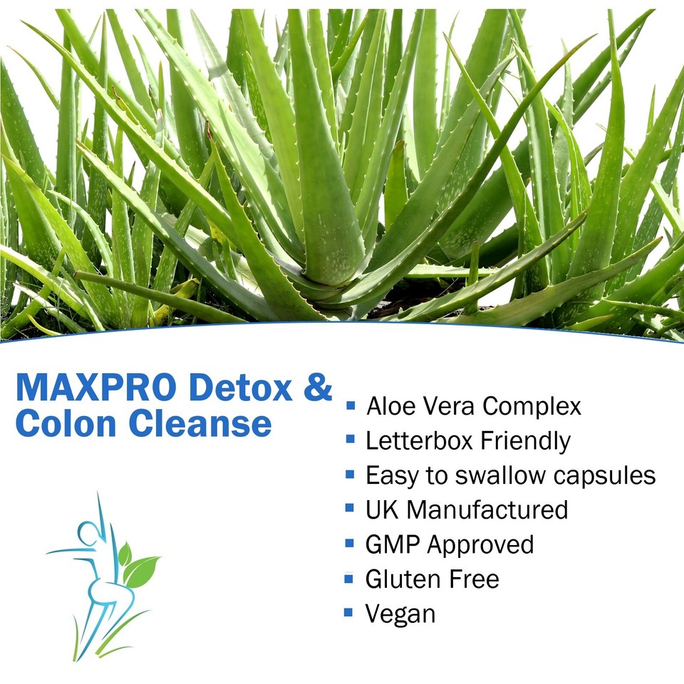 60 Max Cleanse Pro Colon Cleanse Detox Plus Free Weight Management ...