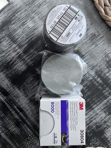 3M Hookit 3” Sandpaper 2000 & 3000 & 8000 Grit Sandpaper Wet Or Dry | eBay