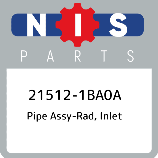 215121BA0A Genuine Nissan Pipe Assy-rad Inlet 21512-1ba0a for sale ...