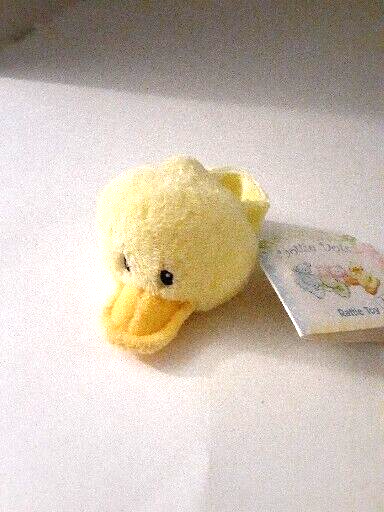 Baby Gund Yellow Duck Plush Dottie Dots Wrist Rattle Baby Toy Stuffed ...