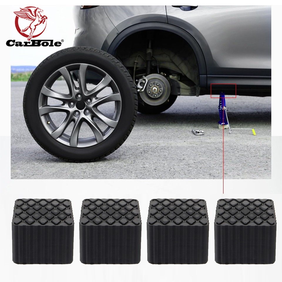 Universal Solid Rubber Auto Lift Block Spacer Pad 3" inch For ...