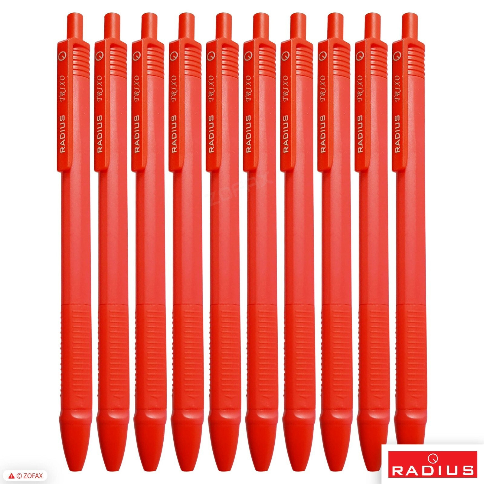 RADIUS Trixo Quality 0.7mm Fine BLACK BLUE RED GREEN Retractable ...