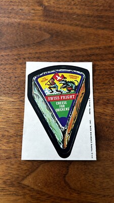 1974 Topps Wacky Package Series #11 Swiss Fright Cheese | eBay