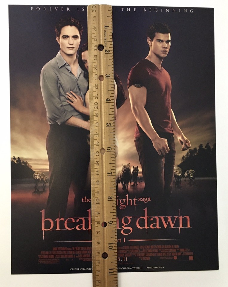 The Twilight Saga Breaking Dawn Part 1 Movie Photo Print 11"x8.5" 2011 ...