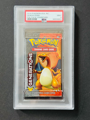 Pokemon 2016 USA / Generations / FOIL / Charizard PSA 9 | eBay