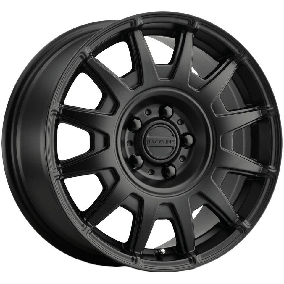 4-New 18" Raceline 401B Aero Wheels 18x8 5x108 40 Black Rims 72.62 | eBay