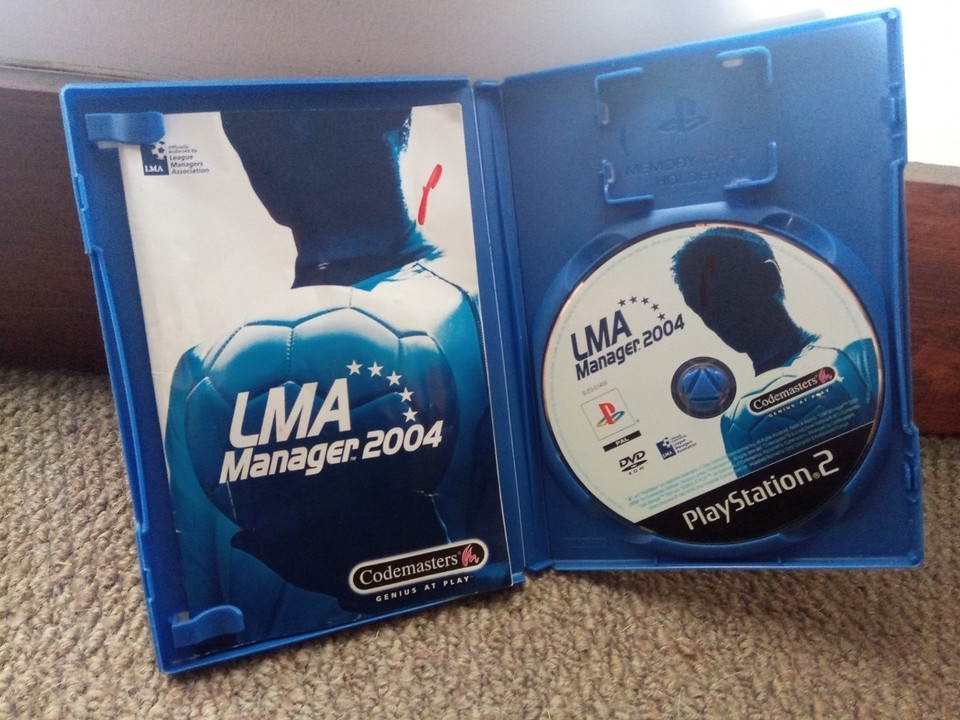 LMA Manager 2003, 2004 & 2005 PS2 GOOD CONDITION | eBay UK