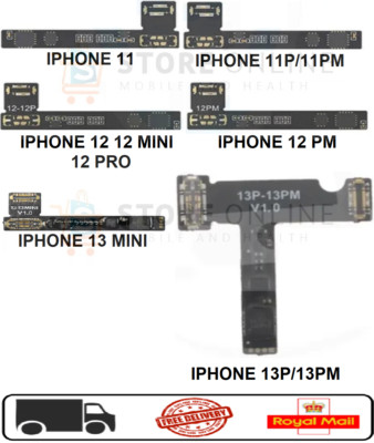 JCID Tag-On External Battery Repair FPC For iPhone 13 13 Pro Mini 12 11 ...