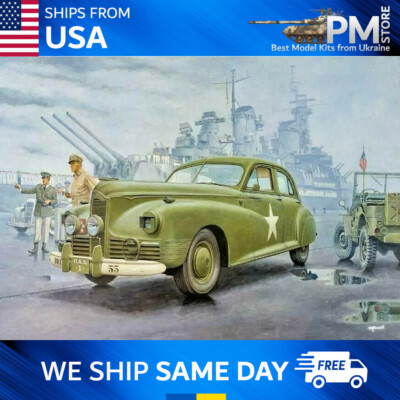 Roden 815 1941 Packard Clipper. US military car, WWII 1/35 | eBay