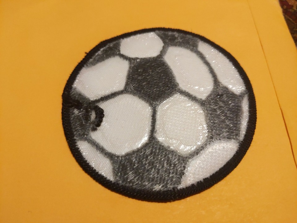 Soccer Vintage Color Soccer Ball Patch 3 x 3 inch | eBay
