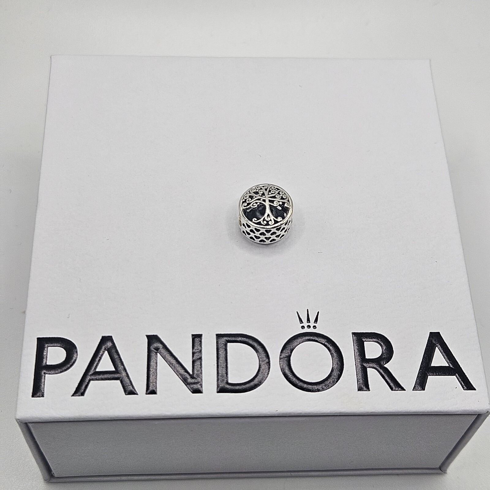 Genuine Pandora Openwork Family Tree Roots Charm ALE … - Gem