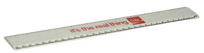 Coke Coca Cola Advertising Plastic Ruler White Wide Its The Real Thing ...