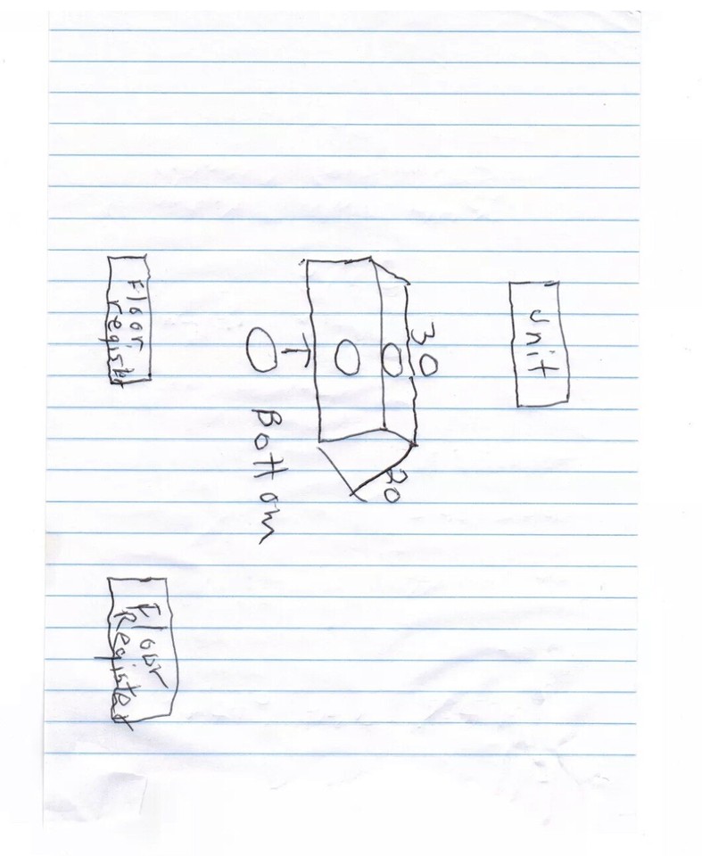 20 X 20 X 30 HVAC SUPPLY/RETURN AIR DUCTWORK Box With 3-18” Holes 26 ...