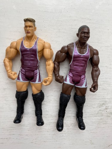 WWE SHELTON BENJAMIN & CHARLIE HAAS JAKKS WRESTLING FIGURES ADRENALINE ...