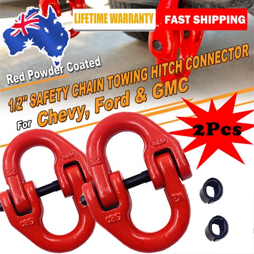 2× G80 7/8mm HammerLock Chain Connector Connecting Link 4X4 WLL 2Ton ...