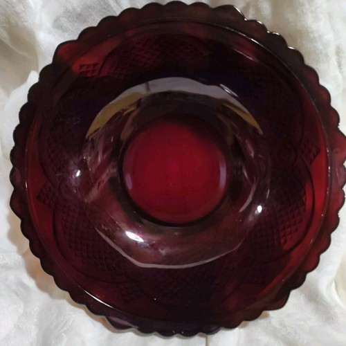 Cape Cod Ruby Red 8.5 Serving Dish 1976 Centennial Edition | eBay