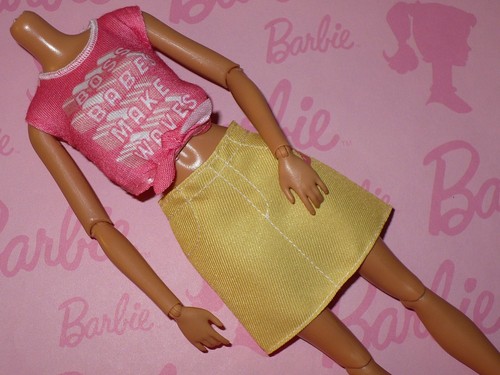 Mattel Barbie Doll Clothing ~ Fashionistas ~ Roxy ~ TALL GIRL SKIRT ...
