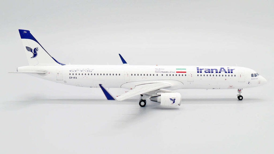 Iran Air Airbus A321 EP-IFA JC Wings LH2IRA246 LH2246 Scale 1:200 | eBay