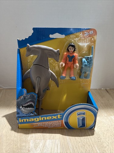 IMAGINEXT Hammerhead Shark & Snorkeler Figure SHARK PATROL 887961826678| eBay