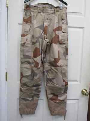 Swedish M90 Desert Camo Trousers Pants Combat M90K Desert Splinter ...