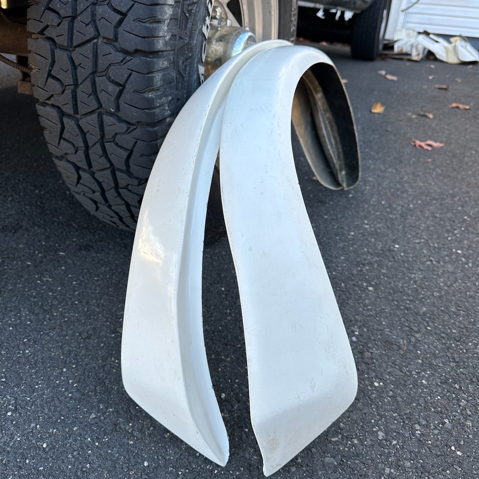 75-91 Ford Van Fiberglass REAR Fender Flares E150 E250 E350 Econoline ...