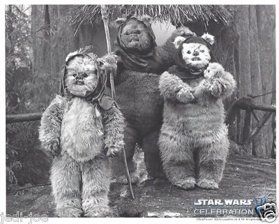 Official Pix 8x10 Photo Maternal Ewok Katie Purvis Star Wars ...