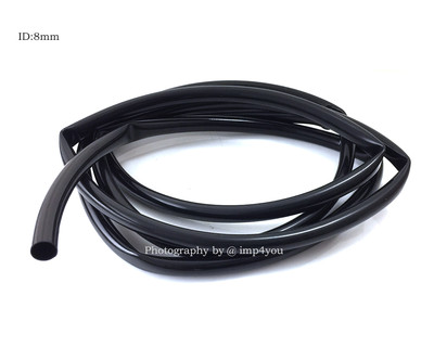 8mm Black PVC Sleeve Tube for Wire Harness wiring Loom Cover Protection ...
