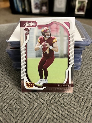 2022 Sam Howell Absolute Rookie Card 105 Washington Commanders Football ...