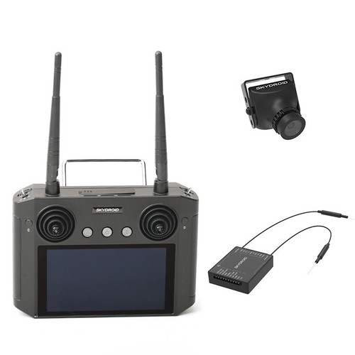 Skydroid H12 RC TX RX (Mini Camera) 5.5" Screen for Aerial Photography ...