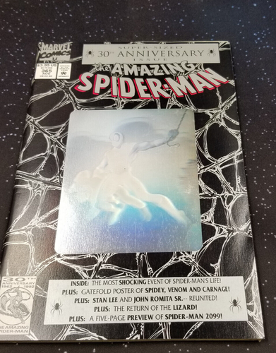 Amazing Spider-Man #365 First Spider-Man 2099 Marvel 1992 Raw Comic 'A ...