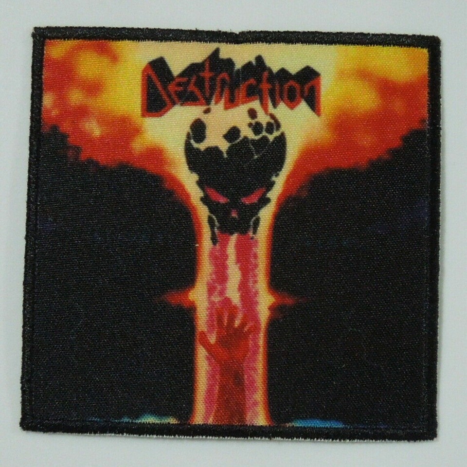 DESTRUCTION Infernal Overkill SMALL PATCH Printed Band Logo | eBay