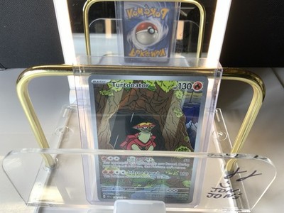 Turtonator IR 146/142 Illustration Rare Holo Pokemon TCG Card Stellar ...