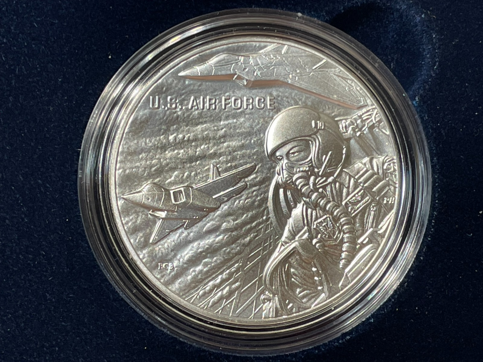 2022 "Armed Forces" US Air Force Silver Medal 1 oz Problem Free Coin | eBay