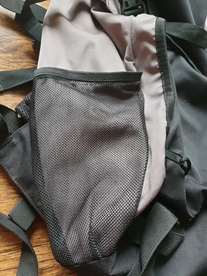 Large Black Brown Rucksack L66cm W50cm Cushioned Shoulder & Waist ...